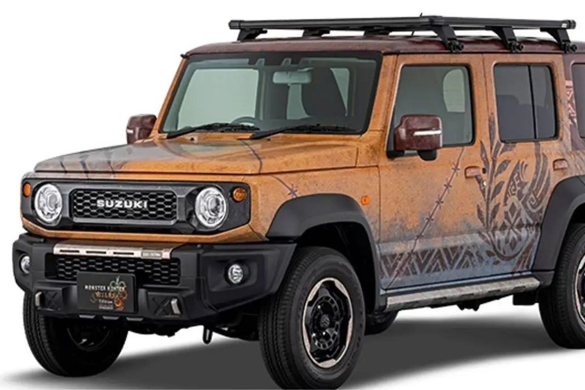Jimny Monster Hunter Wilds Edition Tampil di Tokyo Auto Salon 2026 ...